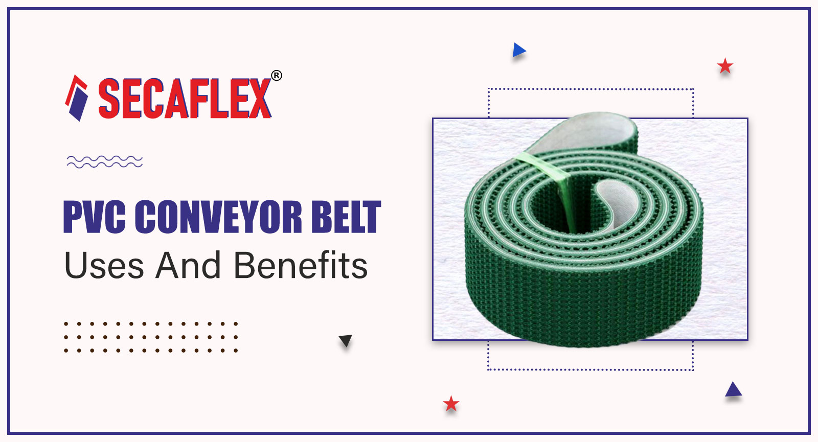 PVC Conveyor Belt Uses Benefits DKT Engineering